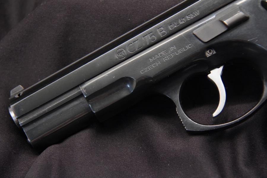 Cz Model 75b Blued .40 S&W Double Action Semi-Auto Pistol For Sale at ...