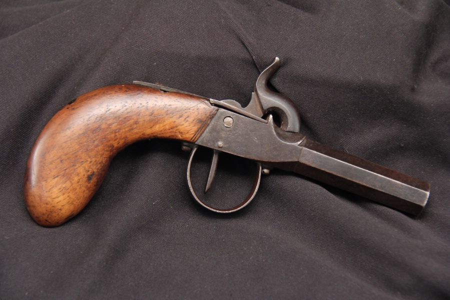 Unknown Single Shot Percussion .45 Caliber Percussion Boot Pistol ...