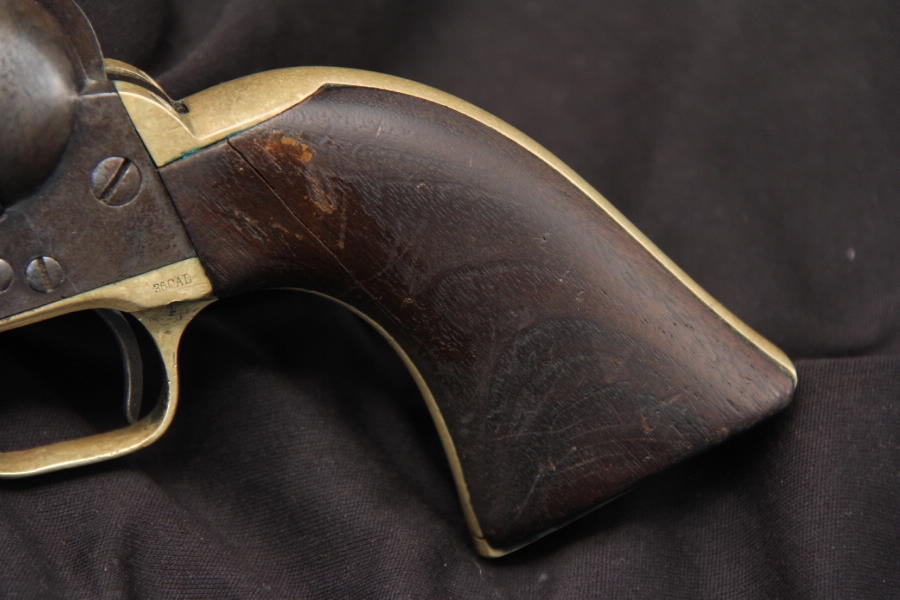 Colt Model 1861 Navy .38 Centerfire Conversion Revolver 1870`S Antique ...