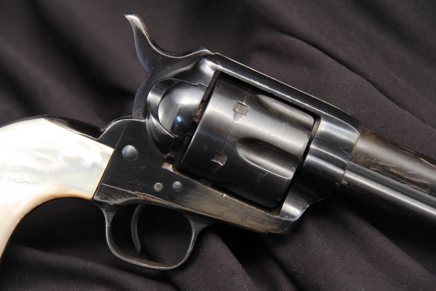 Black Powder Frame 1st Gen .45 7 1/2' Colt Peacemaker Single Action ...