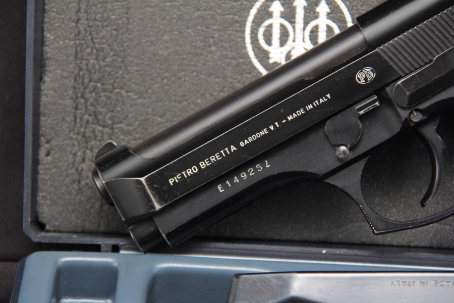 Beretta Model 92fs Compact 9mm Double Action Semi Auto Pistol - In The ...
