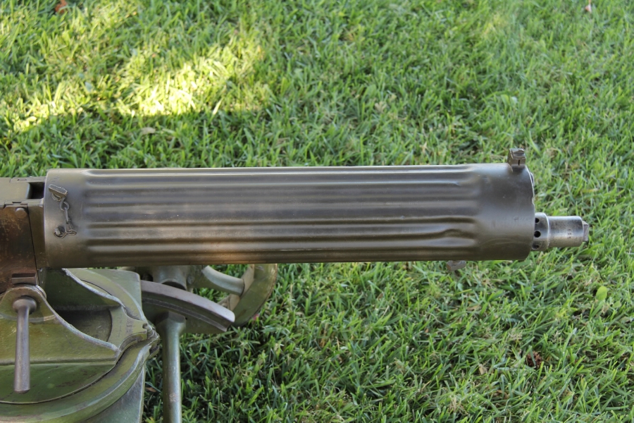 Demilled Maxim / Soviet 7.62mm Heavy Machine Gun M1910 (Spm) & Sokolov ...