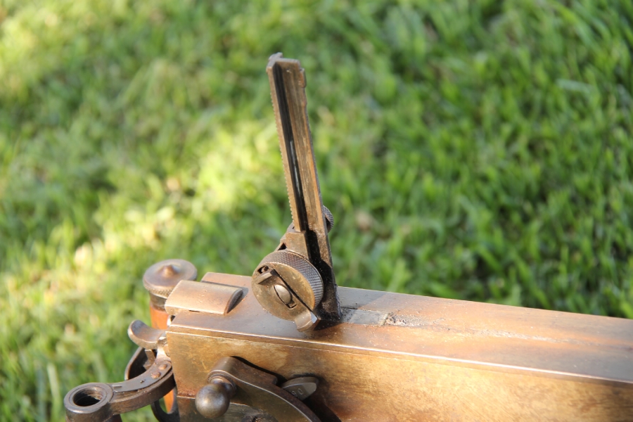 Demilled Maxim / Soviet 7.62mm Heavy Machine Gun M1910 (Spm) & Sokolov ...