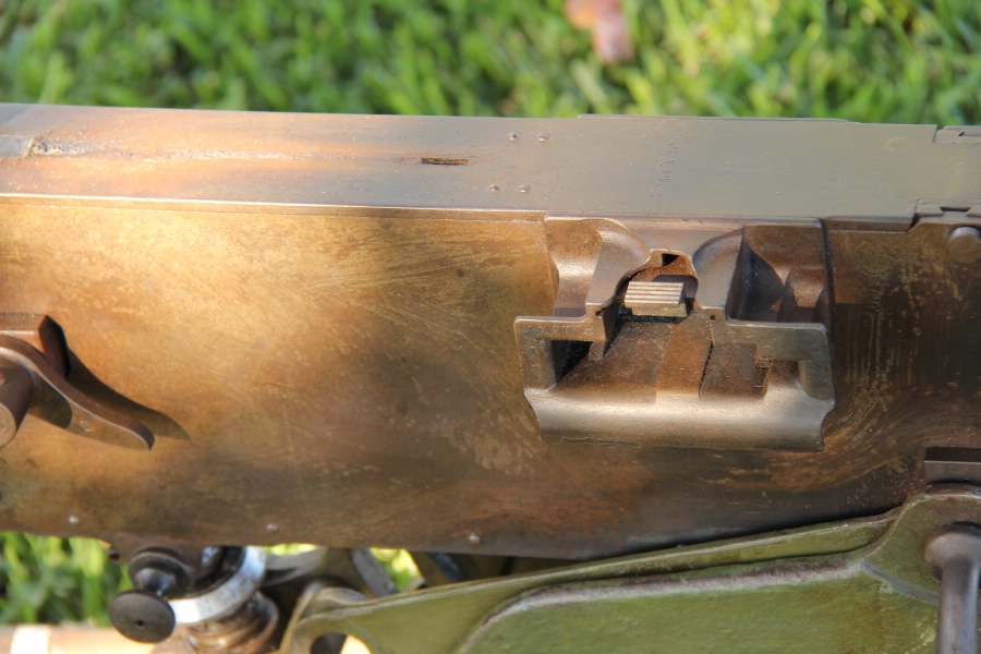 Demilled Maxim / Soviet 7.62mm Heavy Machine Gun M1910 (Spm) & Sokolov ...