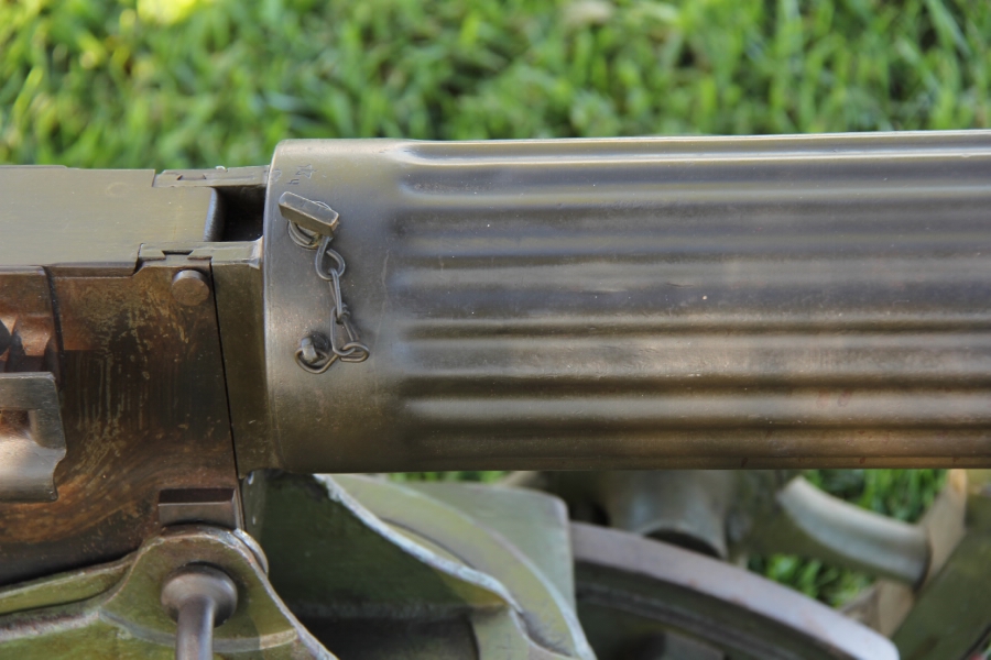 Demilled Maxim / Soviet 7.62mm Heavy Machine Gun M1910 (Spm) & Sokolov ...