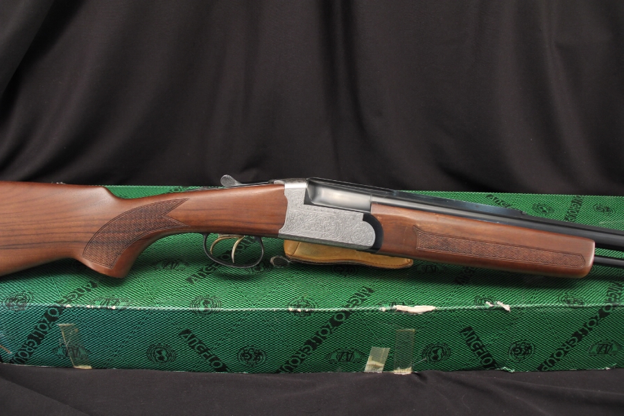Angelo Zoli Combination Gun 12 Ga. Over 7x57R, Removable Choke, In Box