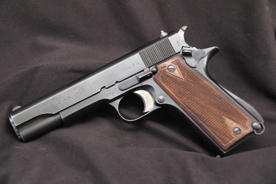 Star Model B Waffenamt Proofed 9mm Semi-Auto Pistol, Wwii Documented ...