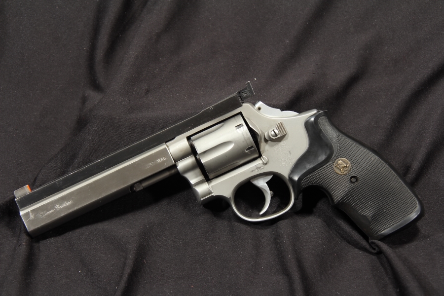 Custom Smith & Wesson 65-3 Dao .357 Magnum Double Action Revolver, Rib ...