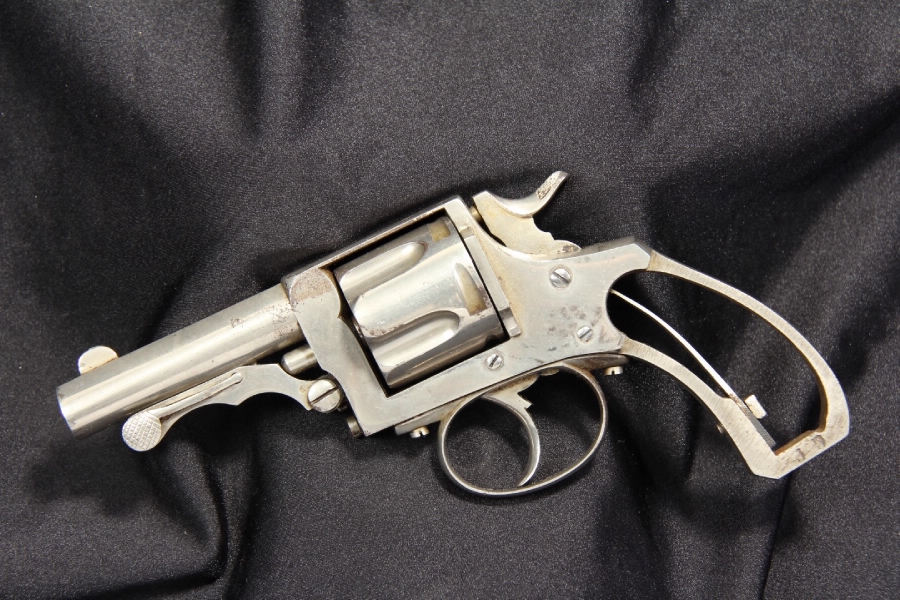 Belgian Top Break Pocket Style - .38 Short Colt Double Action Revolver ...