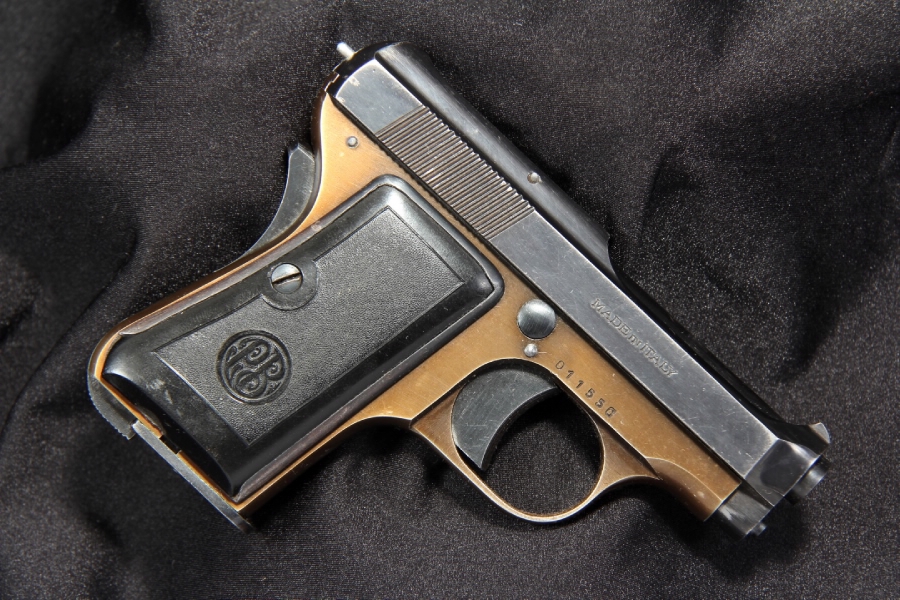 Beretta Model 418 Pocket .25 ACP Single Action Semi Auto Pistol - C&R OK