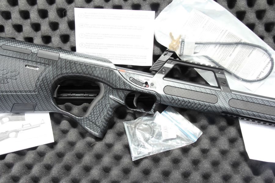 Walther G22 Semi-Automatic .22 Bullpup Rifle Carbon Fiber Look Stock ...