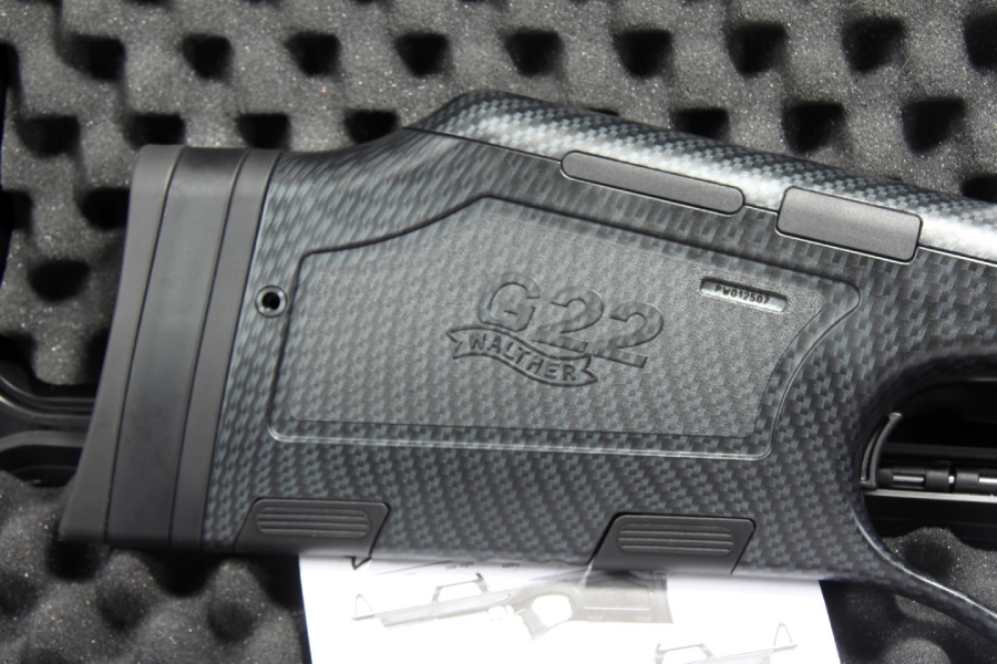 Walther G22 Semi-Automatic .22 Bullpup Rifle Carbon Fiber Look Stock ...