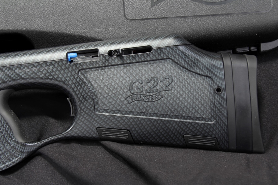 Walther G22 Semi-Automatic .22 Bullpup Rifle Carbon Fiber Look Stock ...
