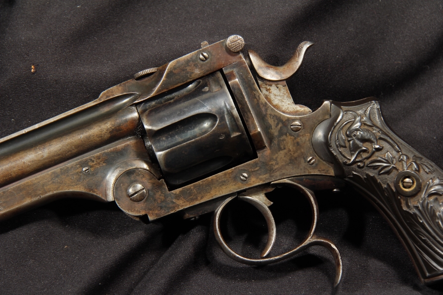 Belgian Copy Of S&W Break-Top Top Break Double Action Revolver, .44 ...