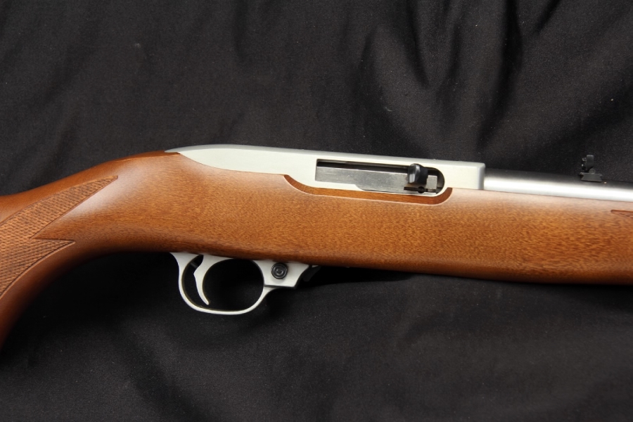 Stainless Ruger 10/22 International Mannlicher Carbine .22 Lr Semi-Auto ...