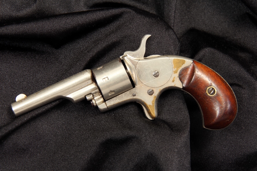Colt Open Top Pocket Model .22 Short Revolver - Fine Condition 1870`S ...