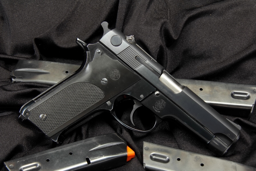 Smith & Wesson, S&W Model 59 Double Action 9mm Semi Auto Pistol, 5 ...