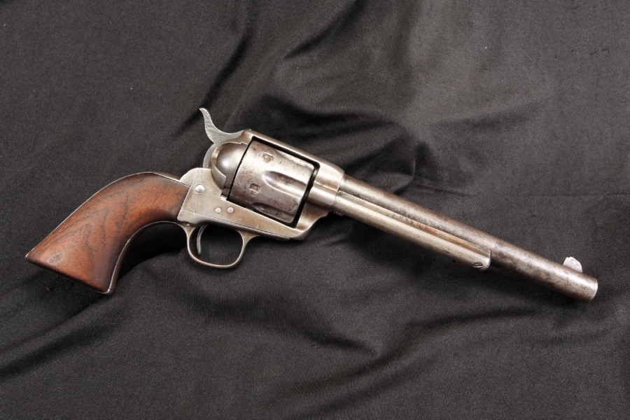 Black Powder Frame Colt .44-40 Etched Panel Frontier Six Shooter ...