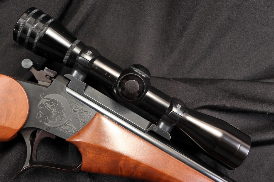 Thompson Center Contender Super 14 .223 Rem. Single Shot Pistol & Scope ...