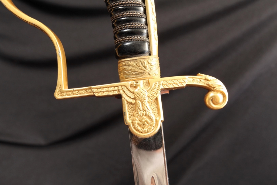 Nazi German Army Officer`S Lion Head Puma #5 Sword For Sale at ...