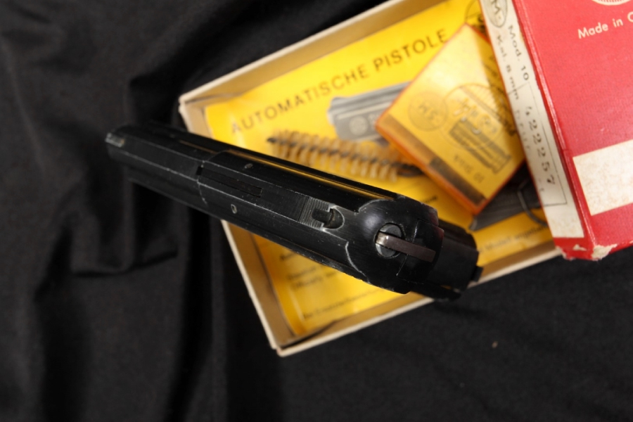 German Rhoner Sm 10 Semi Auto 8mm Starter Pistol For Sale at GunAuction ...