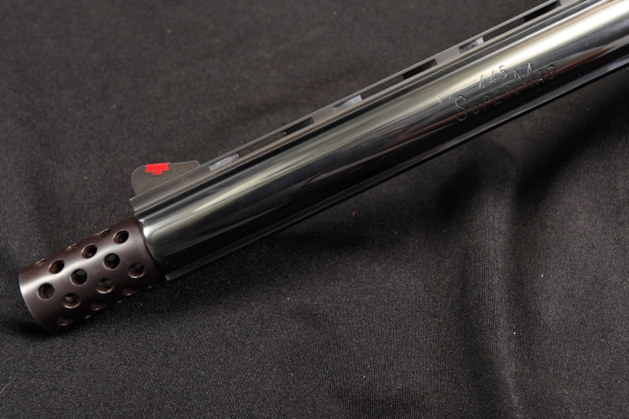 Dan Wesson Arms 445 Supermag 9 3/4` Double Action Revolver W/ Muzzle ...