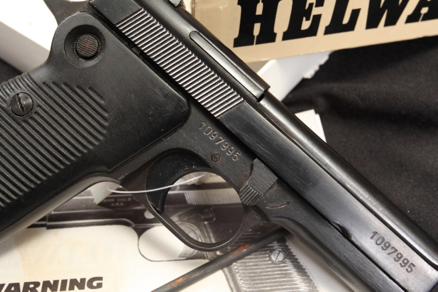 Imported Helwan Brigadier Sa (Interarms) 9mm Semi Auto Pistol - In The ...