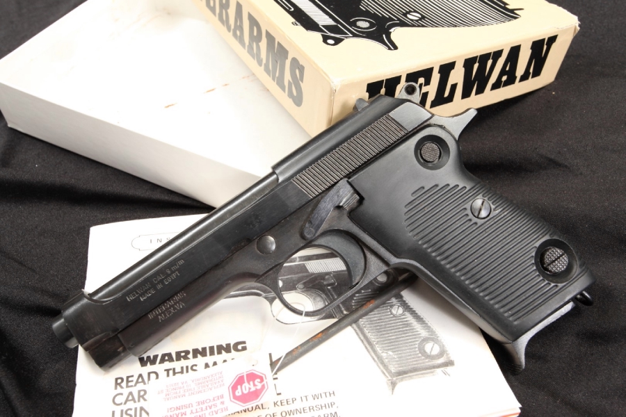 Imported Helwan Brigadier Sa (Interarms) 9mm Semi Auto Pistol - In The ...