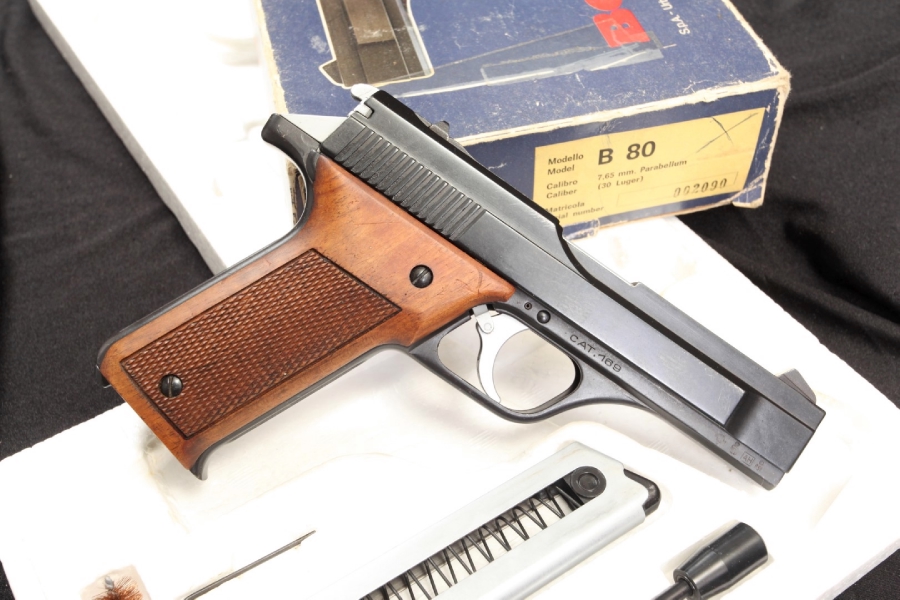 Benelli Model B80 .30 Luger Da/Sa Semi Auto Pistol - In The Box For ...