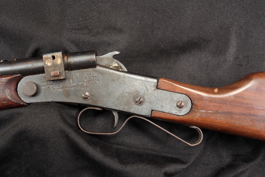 C. J. Hamilton & Son Model 27 .22 Lr Single Shot Boys Rifle - C&R Ok ...
