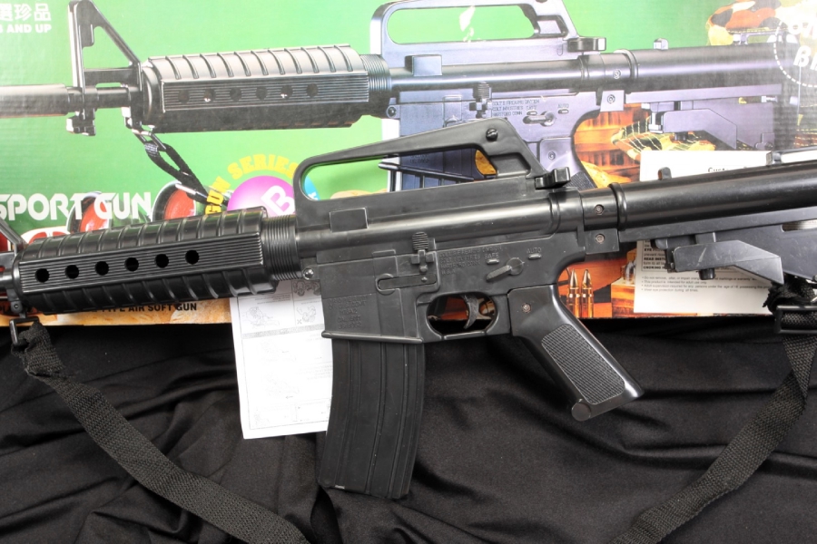 Bb Air Sport Gun M16a2 Scale Airsoft 6mm Bb Gun For Sale at GunAuction ...