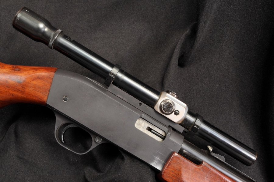 J.C. Higgins Model 33 .22 Lr Slide /Pump Action Rifle W/ Tubular ...