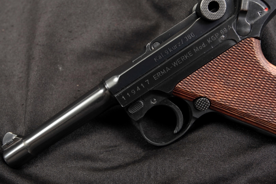 Erma-Werke Model Kgp 68a 'Mini Luger' .380 Acp Semi Auto Pistol For ...