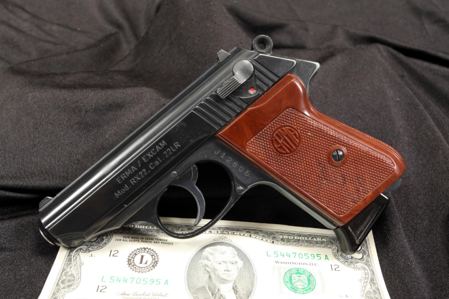 Erma / Excam Model Rx22 .22 Lr Semi Auto Pistol For Sale at GunAuction ...