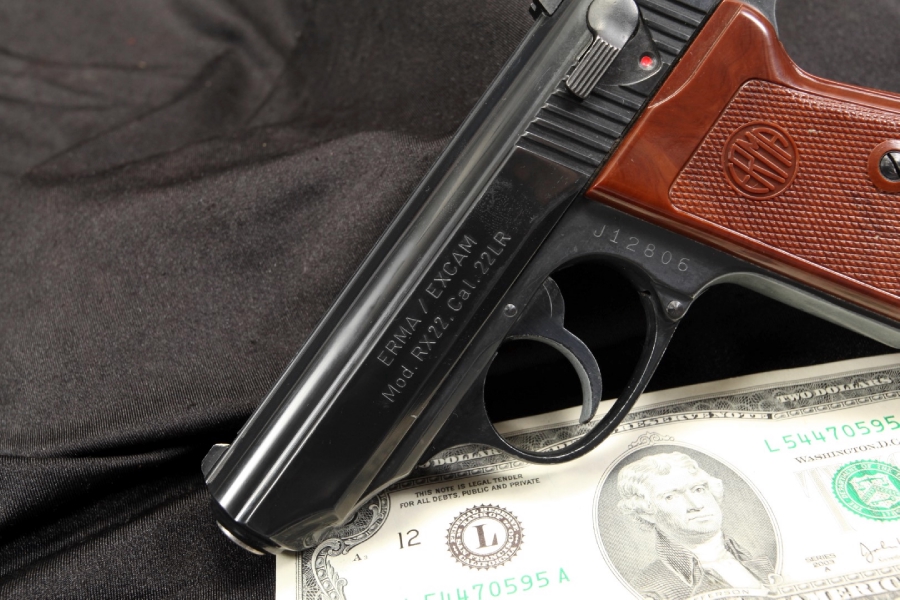 Erma / Excam Model Rx22 .22 Lr Semi Auto Pistol For Sale at GunAuction ...