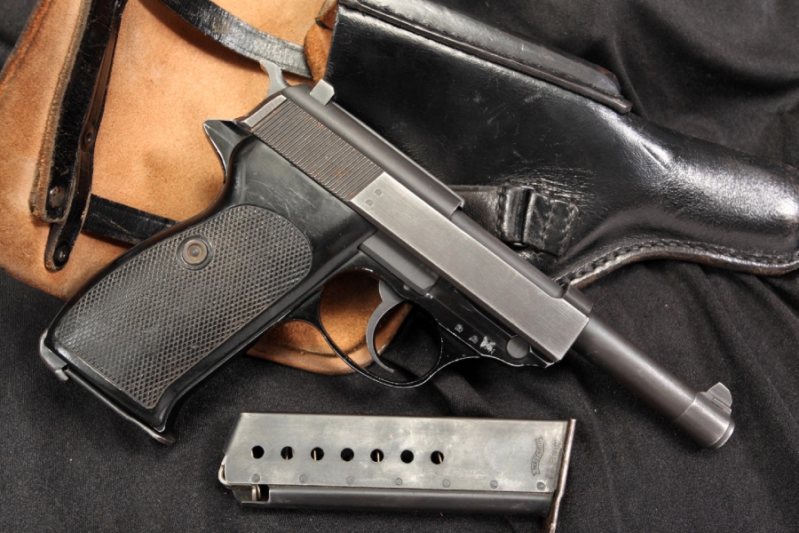 Interarms Walther Model P1 9mm Semi Auto Pistol - Holster & Extra ...