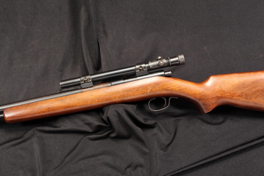 Winchester Model 72 .22 Lr Bolt Action Rifle & Weaver 330 Scope - C&R ...