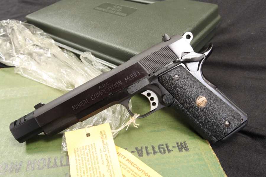 Auto Ordnance Model 1911a1 Competition Model 1911-A1 .45 Acp - In The ...