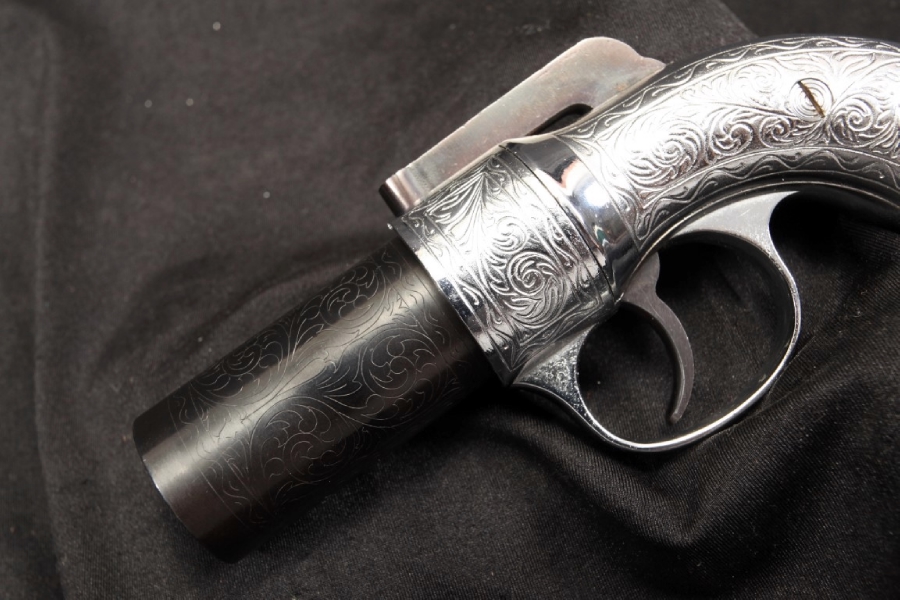 F.I. Indus. 'Gold Rush' .22 Cal. Black Powder Pepperbox - Classified ...