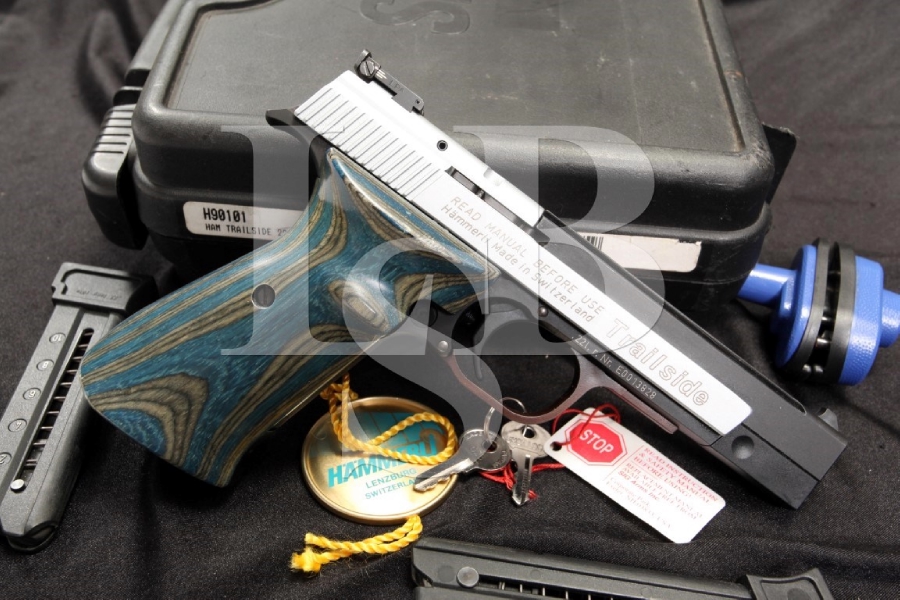 Hammerli/Sigarms Trailside Pl22 .22 Long Rifle Semi-Auto Pistol W/Box ...