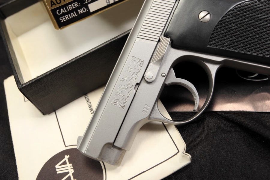 American Arms Norton Tp-70 .22 Long Rifle Semi-Automatic Pistol W/ Box ...