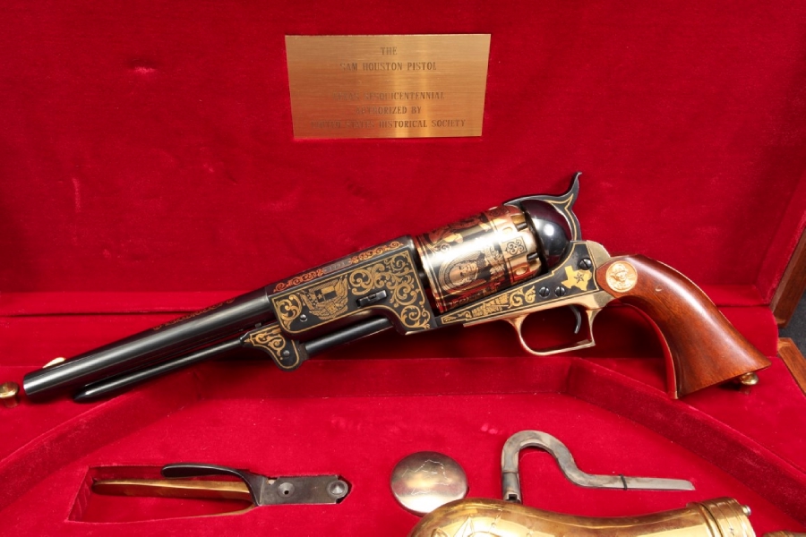 U.S. Historical Society .44 Ca Sam Houston Commemorative 1847 Colt ...
