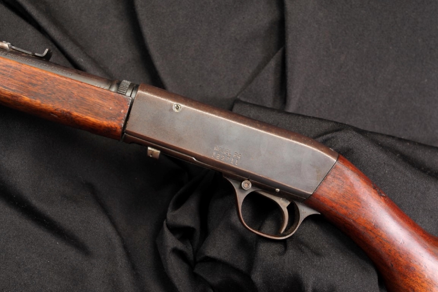 Remington Model 24 Takedown .22 Lr Semi Auto Rifle - Mfd 1933 C&R Ok ...