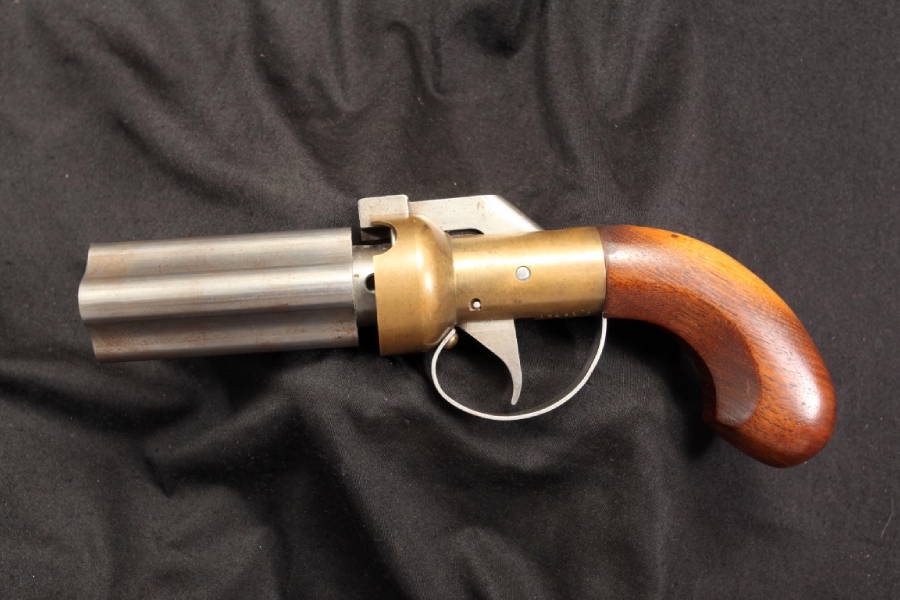 Cmc Pepperbox 4-Shot 36 Cal Black Powder Pepperbox - Classified Antique ...