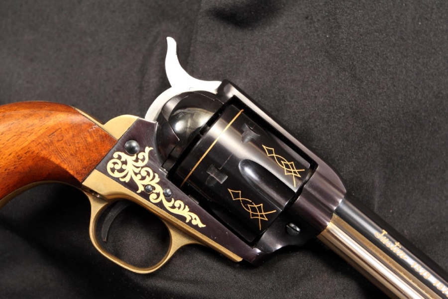 Uberti 1873 Colt .44-40 WCF - JUSTIN Boots Commemorative Single Action ...