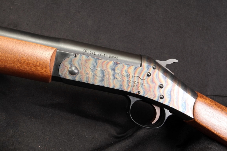 Harrington & Richardson, H&R Shikari 45-70 Govt. Single Shot Top-Break ...