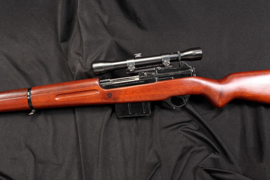 Fn Model 1949 Fn49 Luxembourg 30-06 Springfield Semi-Auto Rifle & Scope ...