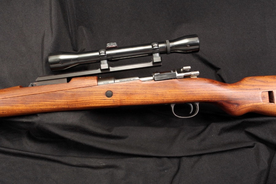 Yugoslavian Mauser M48 8mm Bolt Action Rifle & Scope - Import C&R Ok ...