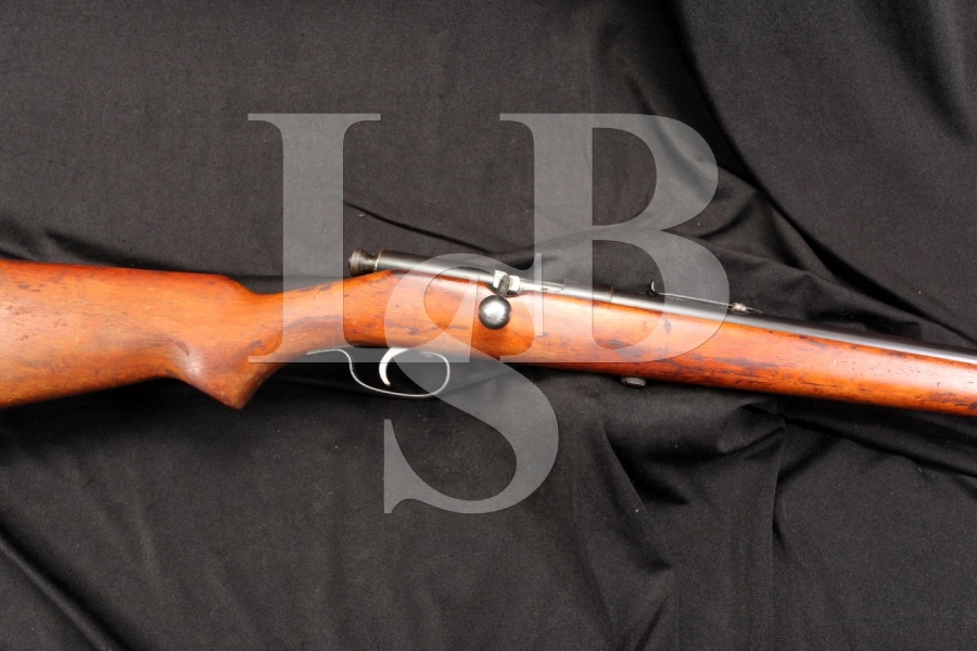 J. Stevens Arms Co Springfied Model 83 22 Lr Single Shot Bolt Action ...