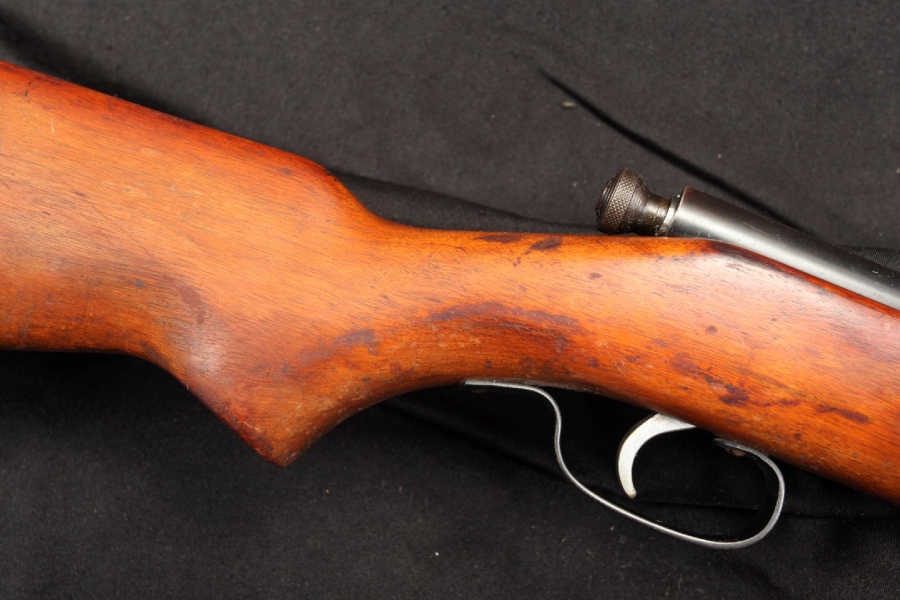 J. Stevens Arms Co Springfied Model 83 22 Lr Single Shot Bolt Action ...